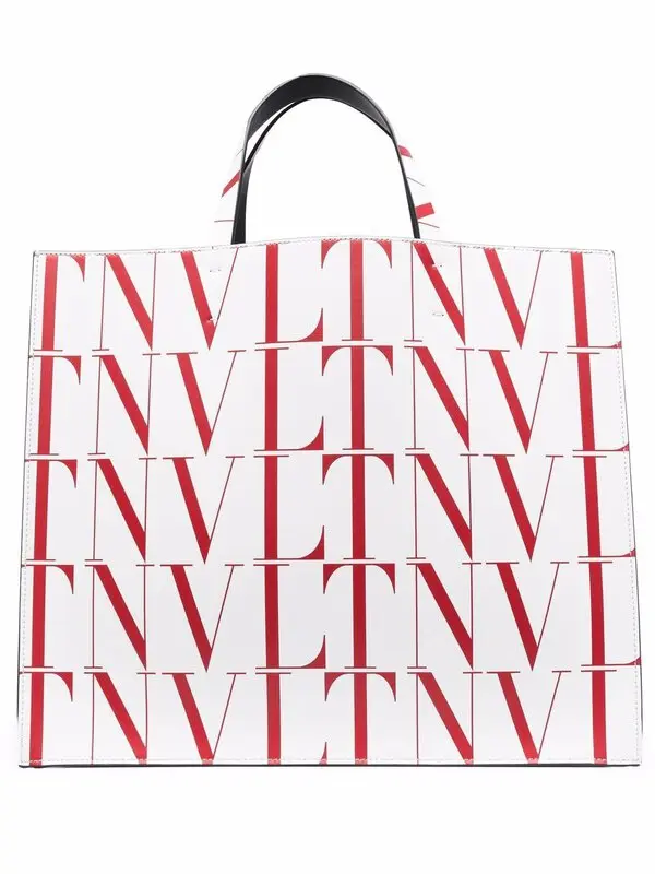 Valentino Garavani Vltn Times Tote - White