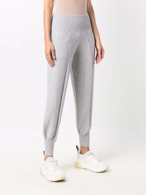 Stella McCartney Tapered Wool-blend Track Pants
