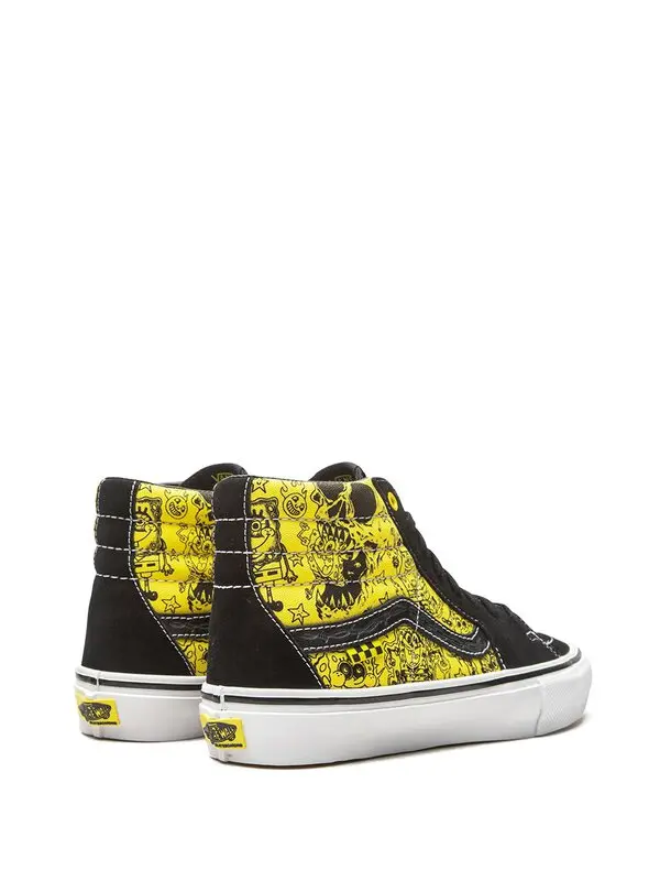 VANS X Spongebob Squarepants Sk8-hi Sneakers - Black