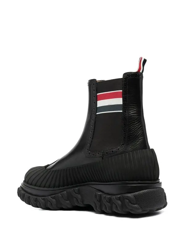 Thom Browne Chelsea Boot With Chunky Rubber Sole