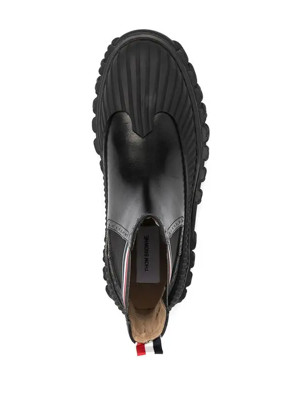 Thom Browne Chelsea Boot With Chunky Rubber Sole