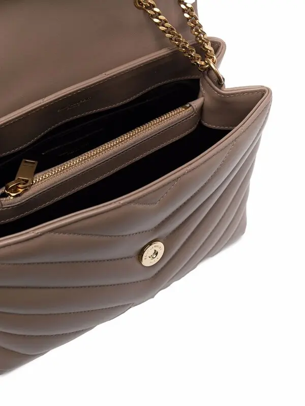 Saint Laurent Loulou Quilted Shoulder Bag