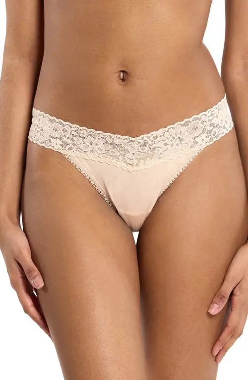Hanky Panky Dream Original Rise Thong - Chai