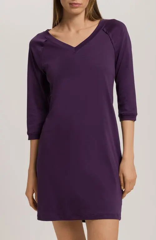 Hanro Pure Essence Nightgown - Amethyst