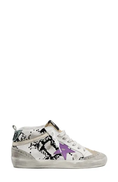 GOLDEN GOOSE Midstar Sneakers - Python/ice/brown