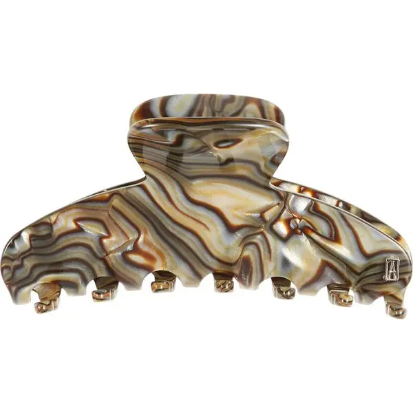 Alexandre De Paris Medium Hair Clip - Onyx