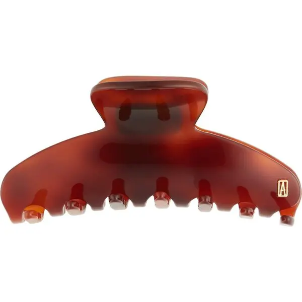 Alexandre De Paris Medium Hair Clip - Tortoise