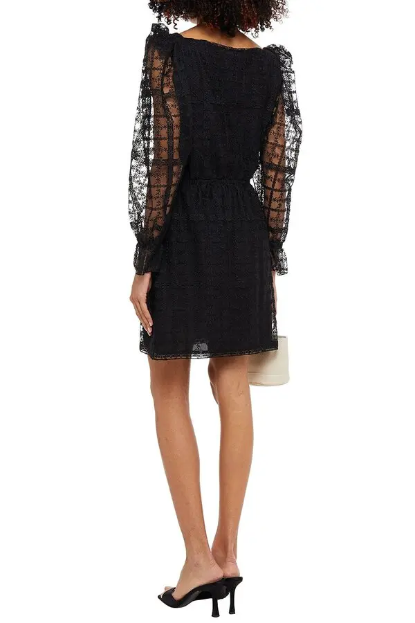 thml embroidered tunic dress THML Vianney Short Sleeve Embroidered Detailed Dress- SALE – Fig Tree  Jewelry & Accessories main image 1