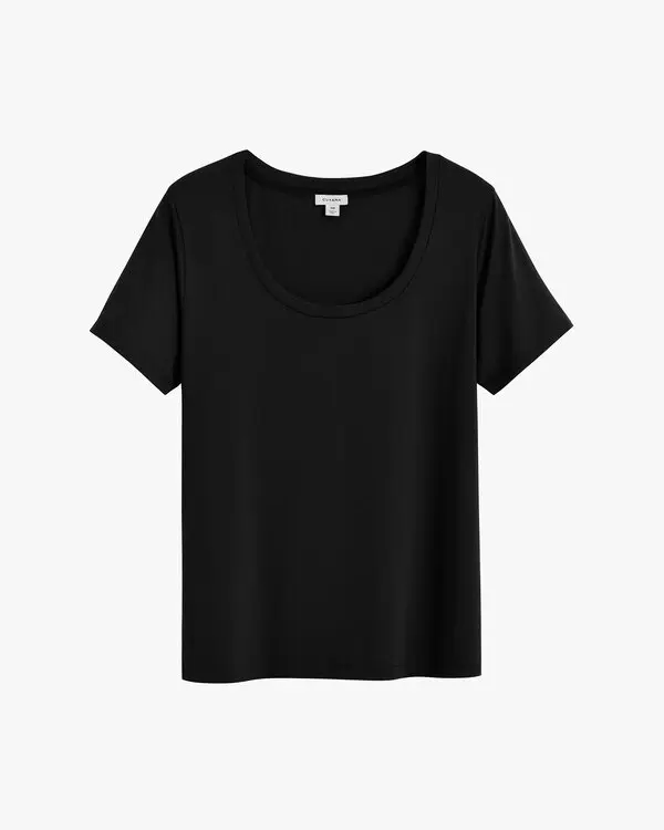Cuyana Pima Scoop Neck T-shirt