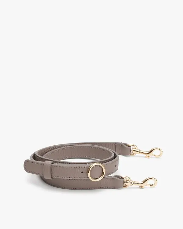 Cuyana Adjustable Leather Strap - Clay
