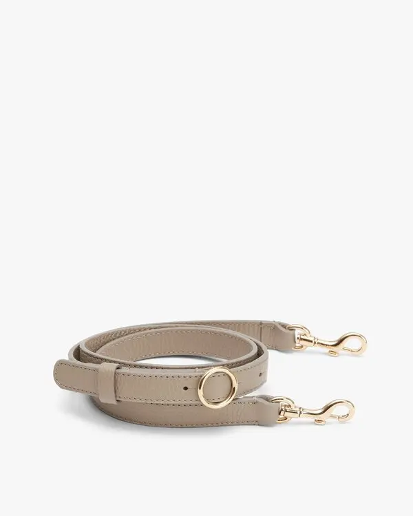 Cuyana Adjustable Leather Strap - Dune