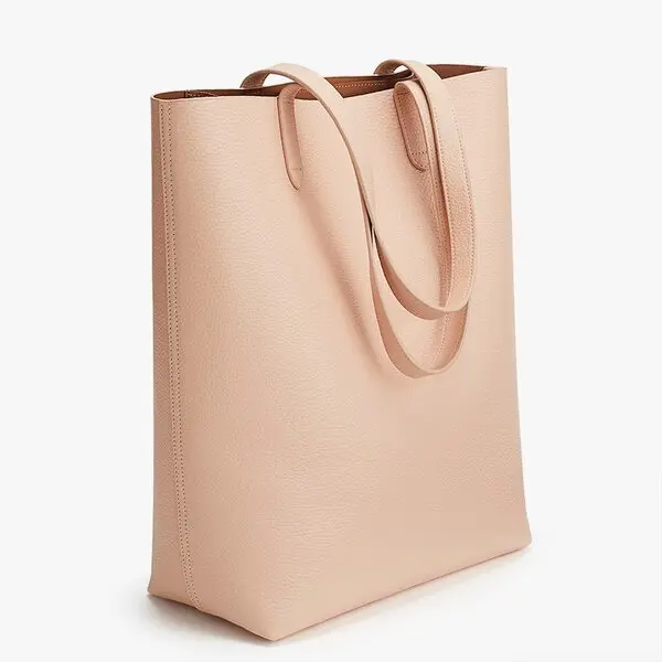 Cuyana Tall Structured Leather Tote Bag