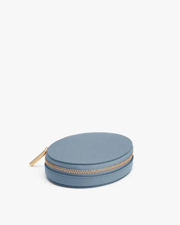 Cuyana Travel Jewelry Case - Azure
