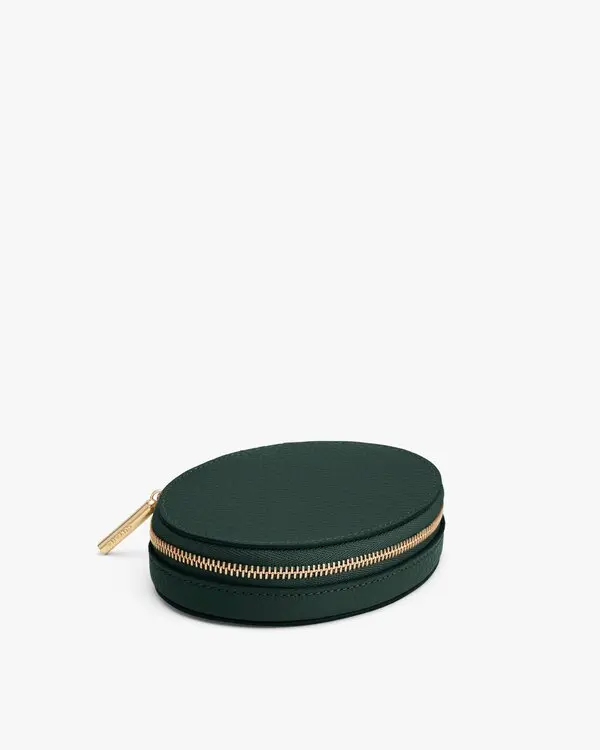 Cuyana Travel Jewelry Case - Forest