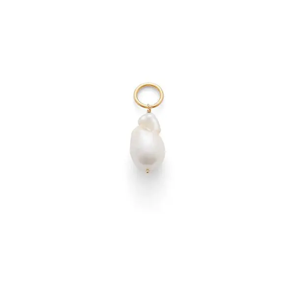 Cuyana Baroque Embellishment Earring - Pearl