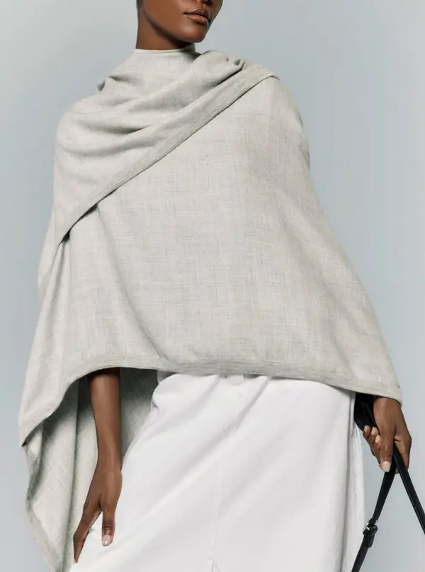 Cuyana Baby Alpaca Square Edge Cape