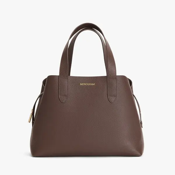 Cuyana Zippered Satchel Bag