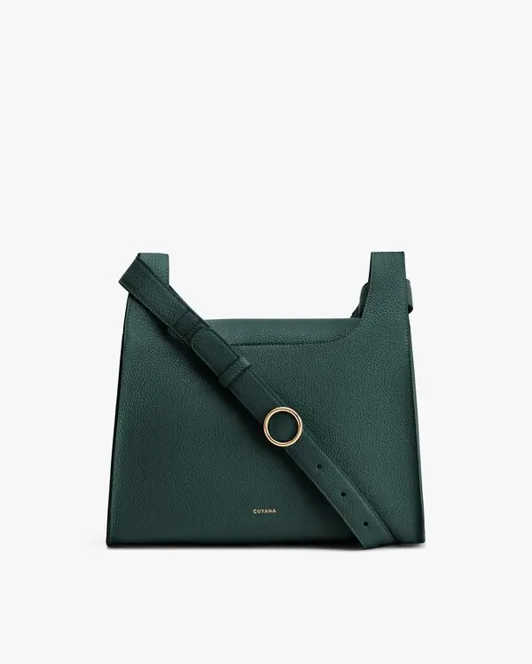 Cuyana Double Loop Bag - Forest