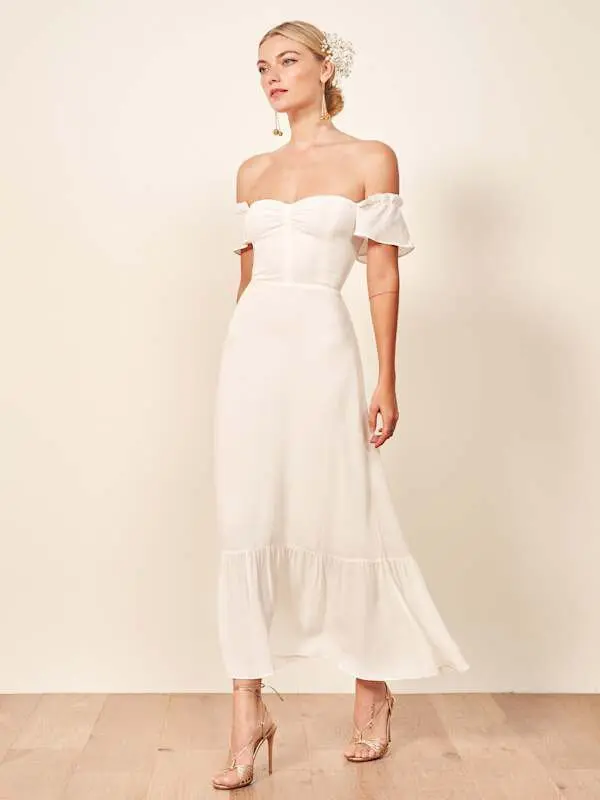 REFORMATION Butterfly Dress