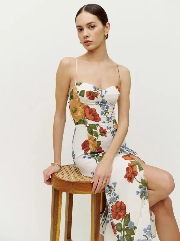 REFORMATION Juliette Midi Dress