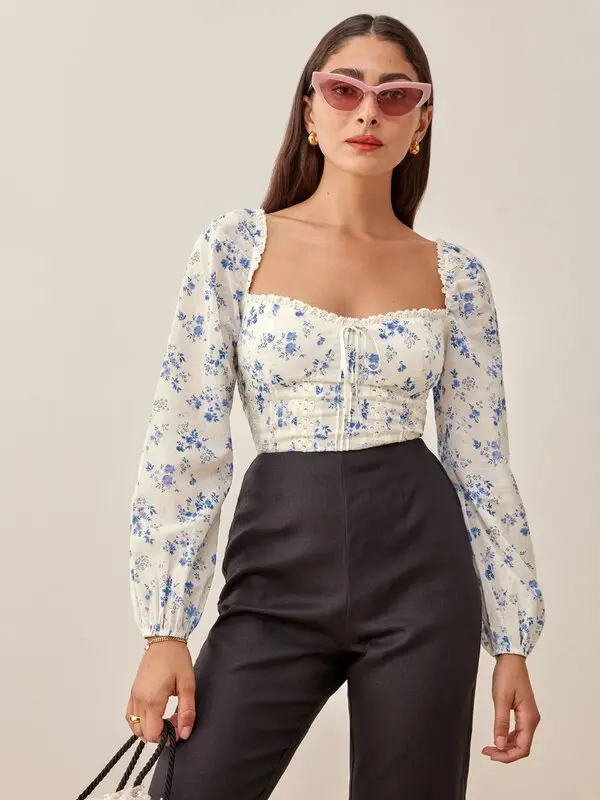 REFORMATION Isadora Top