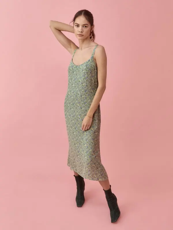 Reformation Avalon Dress - Sprite | Editorialist
