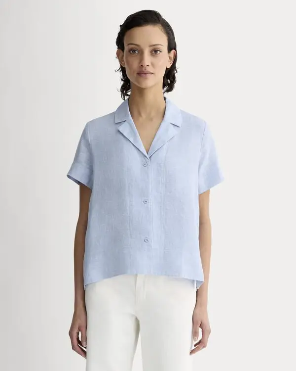 Everlane Linen Notch Shirt
