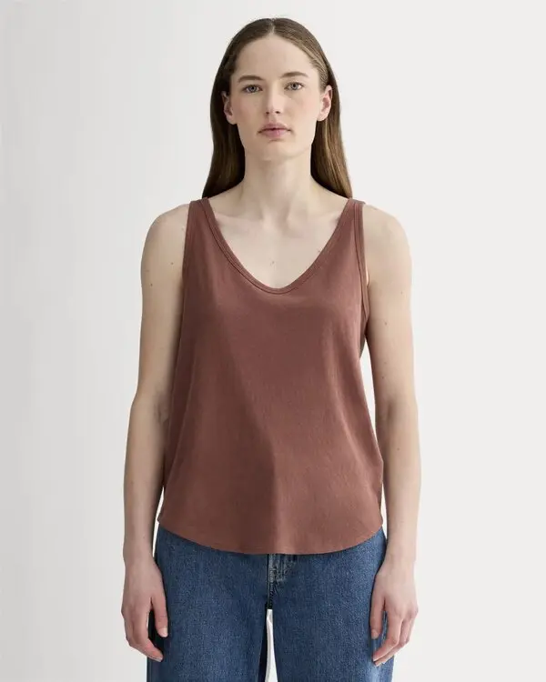 Everlane Air Cami Top - Cedarwood