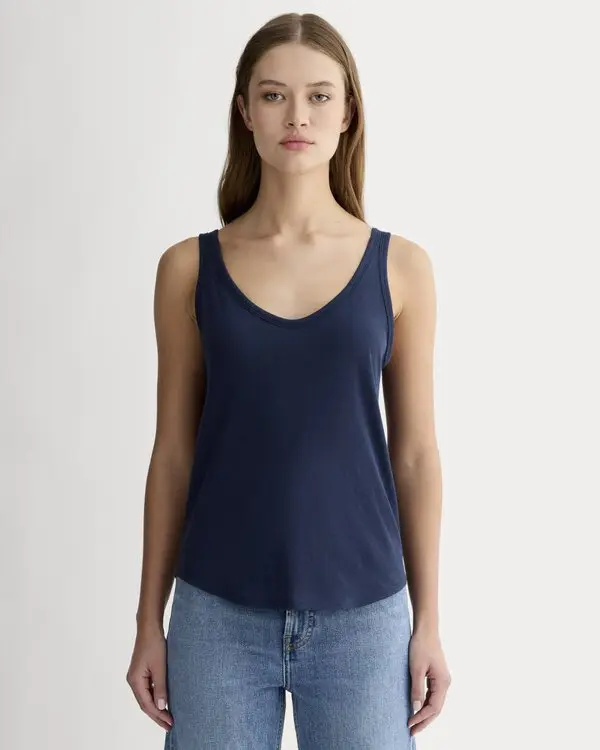 Everlane Air Cami Top - Navy