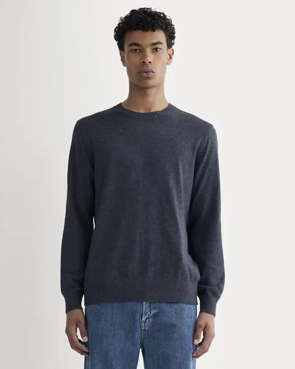 Everlane No-sweat Sweater - Heathered Ash