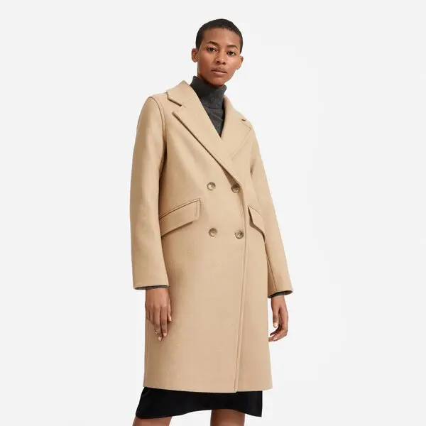 Everlane Italian Rewool Overcoat