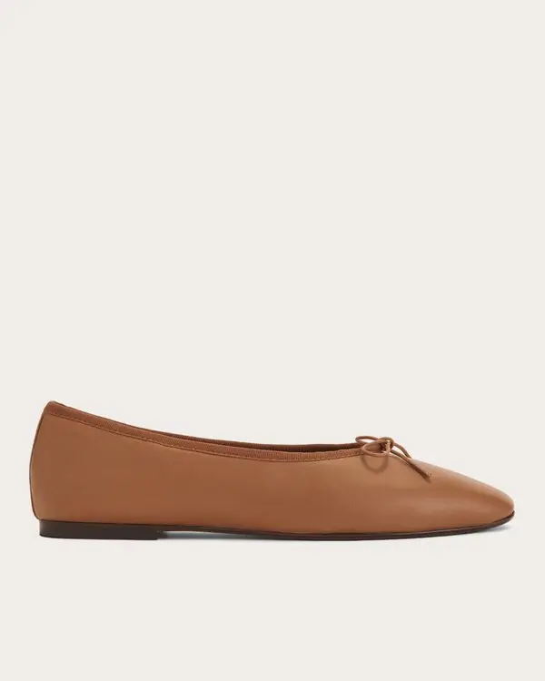 Everlane Mesh Ballet Flat - Toasted Almond