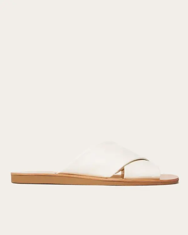 Everlane Day Crossover Sandal - Cream