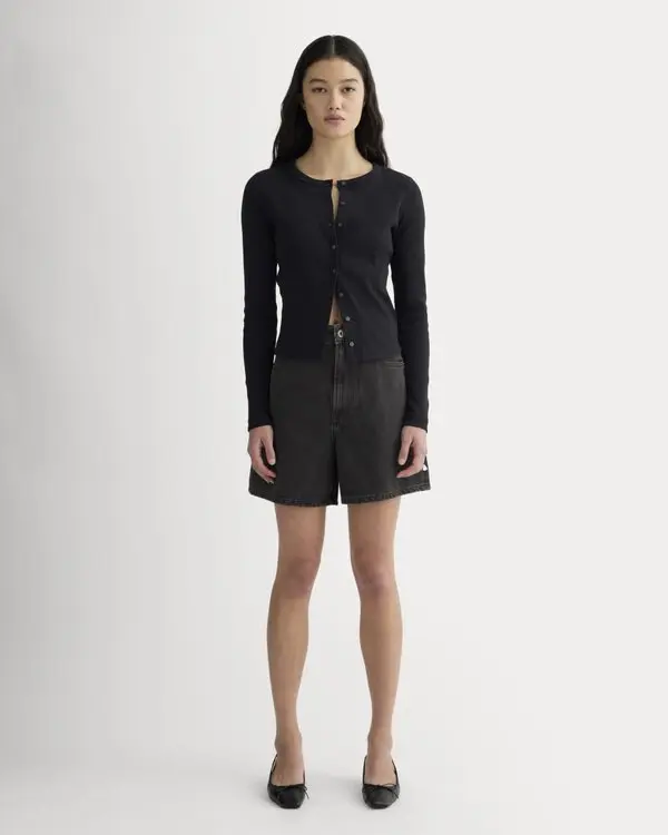 Everlane A-line Denim Short