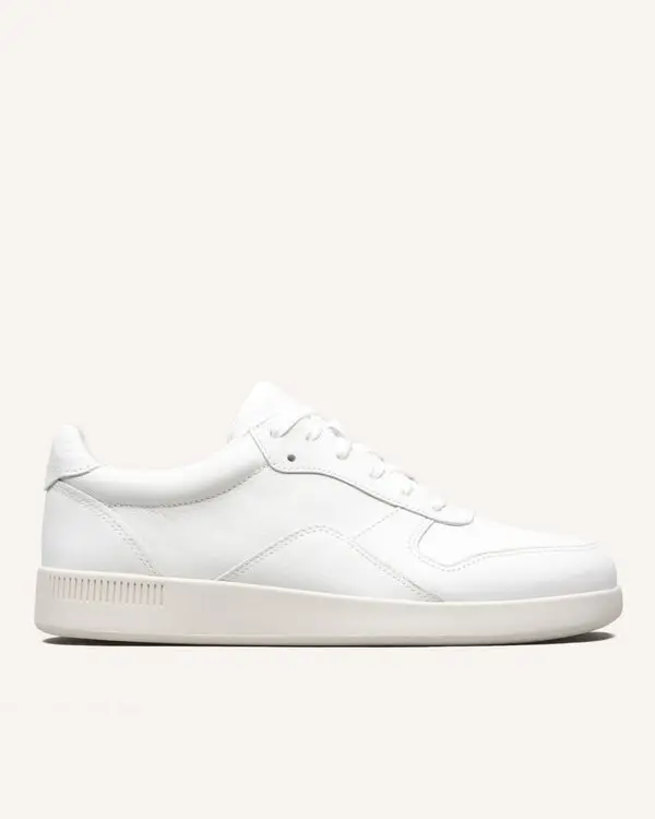 Everlane Leather Court Sneaker - White