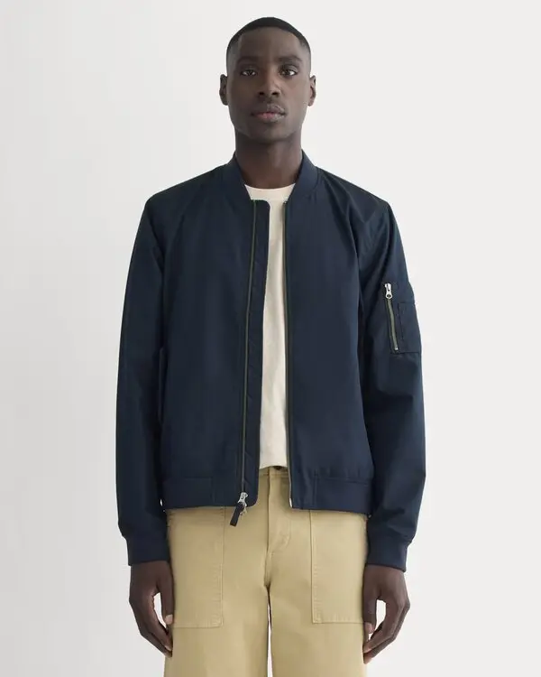 Everlane Bomber Jacket - Deep Navy