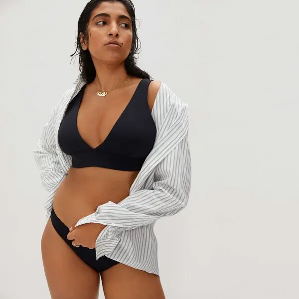 Everlane Bikini Bottom - Black