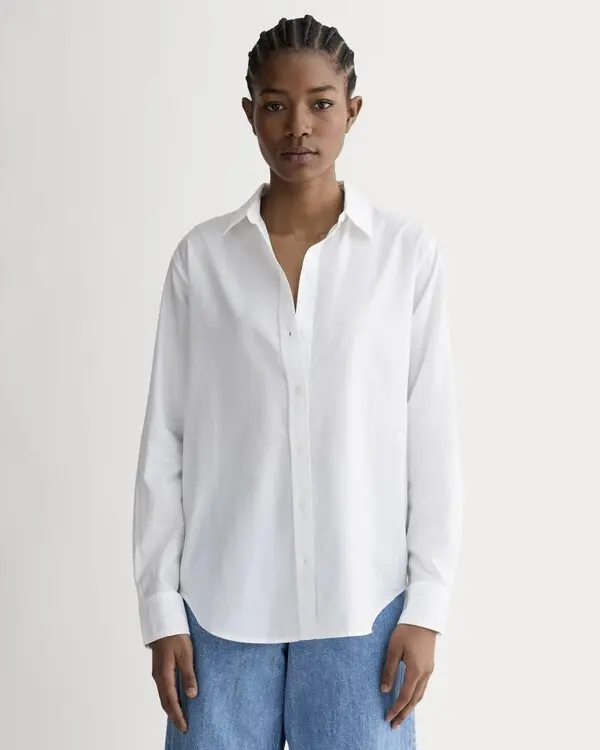 Everlane Silky Cotton Shirt - White