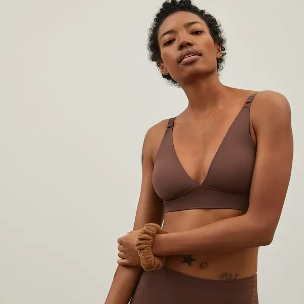 Everlane Invisible Bra - Dark Tan