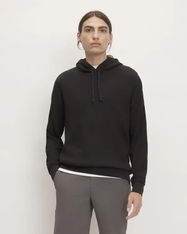 Everlane Waffle-knit Hoodie