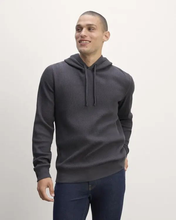 Everlane Waffle-knit Hoodie