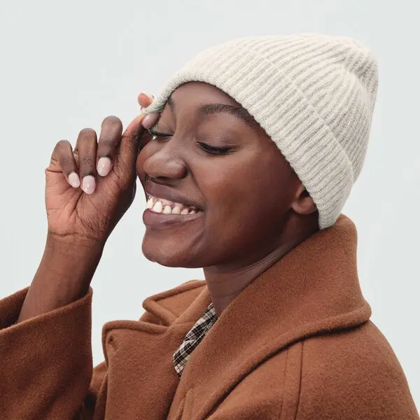 Everlane Cashmere Rib Beanie
