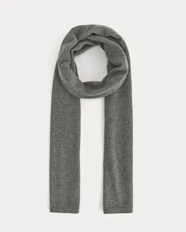 Everlane Cashmere Scarf - Heather Charcoal