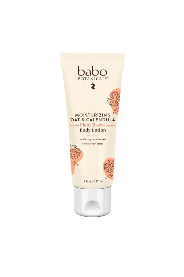 BABO BOTANICALS Moisturizing Oat &amp Calendula Body Lotion - Aqua