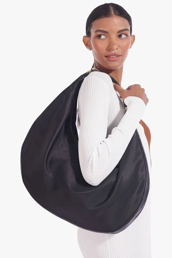 Staud Large Nylon Sasha Bag