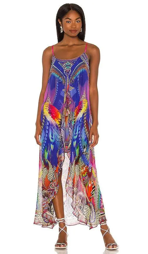 camilla sheer overlay dress Camilla Black Polka Dot Tulle Overlay Dress  Married in the Morning