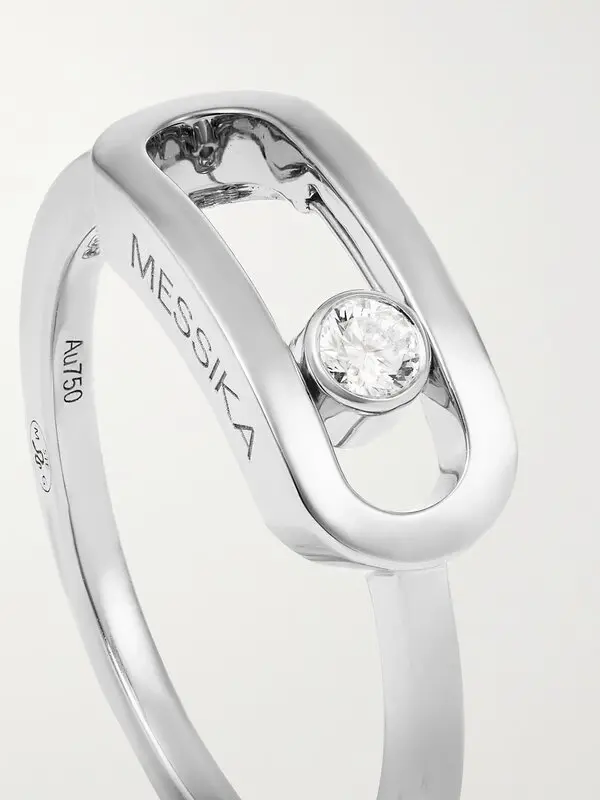Messika Move Uno 18-karat Diamond Ring
