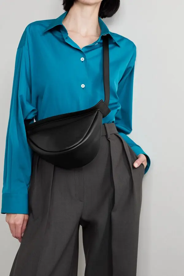THE ROW Slouchy Banana Leather Shoulder Bag