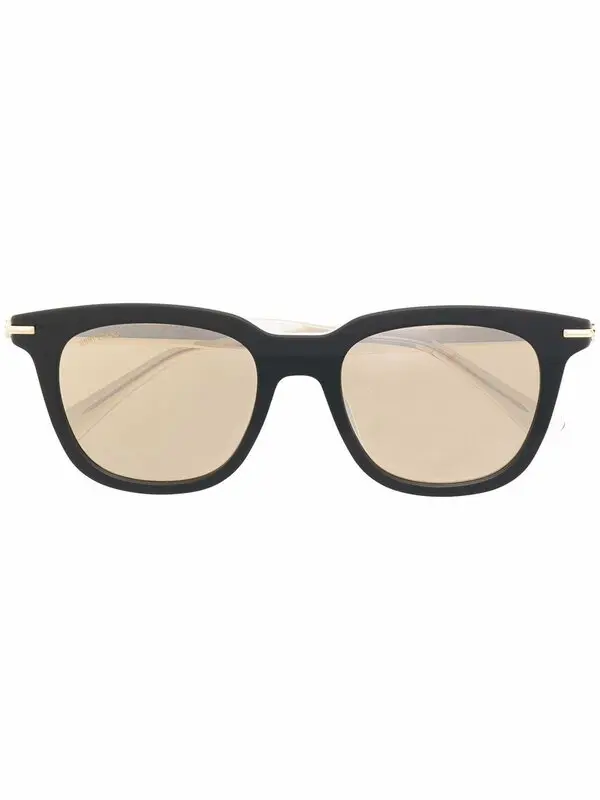 JIMMY CHOO Amos Square Sunglasses - Black