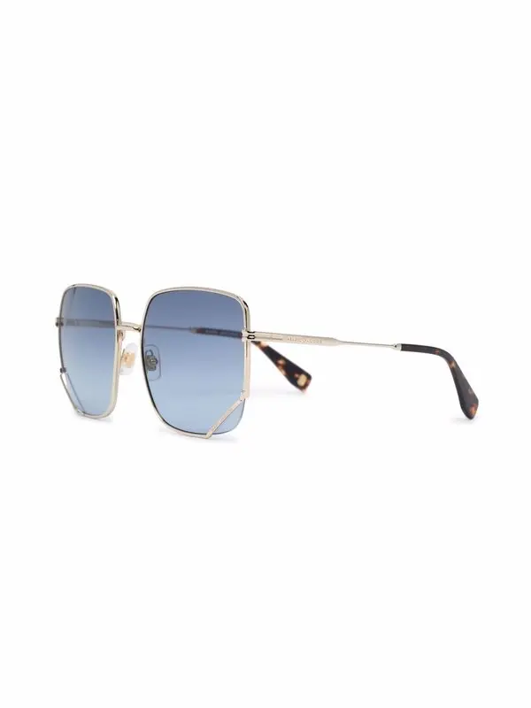 Marc Jacobs Light Hexagon Sunglasses In Gold - 20% Off  display picture 1